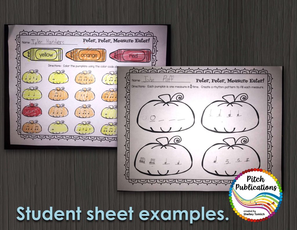 Music Lesson Plan on Measures and Meter - Peter Peter Pumpkin Eater