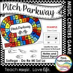 Music Centers: Pitch Parkway - Solfege Do Re Mi Sol La Game, Practice