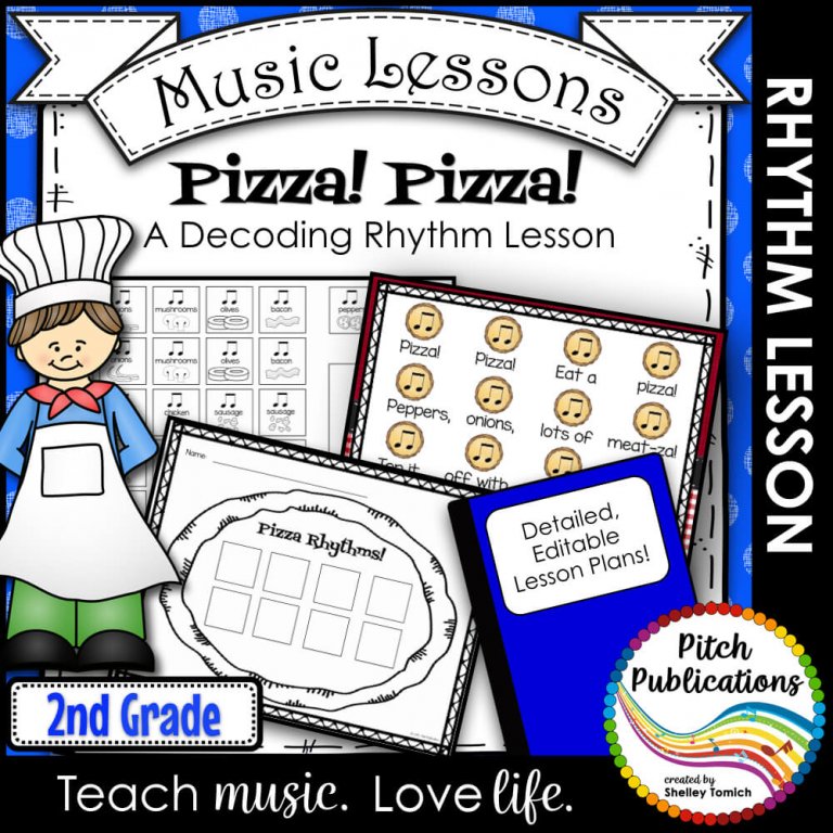 Music Composition Lesson Plan on Pizza Rhythms