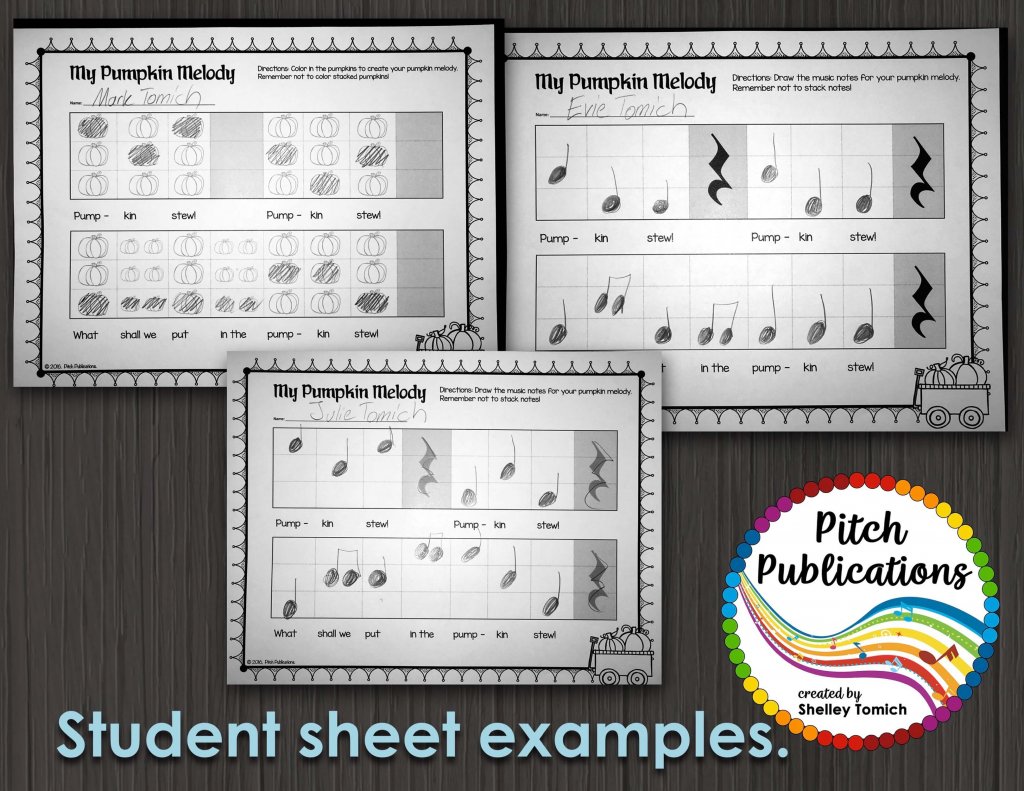 Kindergarten/1st Grade Music Lesson - Pitch/Melody Composition