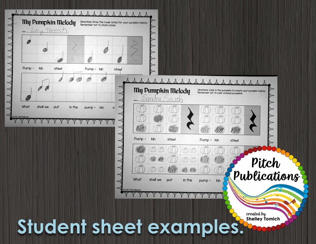 Kindergarten/1st Grade Music Lesson - Pitch/Melody Composition