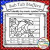 Sub Tub - Rhythm Coloring: Patriotic - Color by Note - rhythm levels