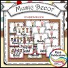 Music Decor - SWEET SHOPPE - Ensemble Posters