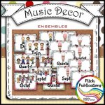 Music Decor - SWEET SHOPPE - Ensemble Posters