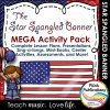 Star Spangled Banner MEGA Activity Pack - Lesson Plans and MORE!