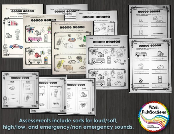 Science of Sound Unit 1st: Lesson Plans, Experiments, & Assessment