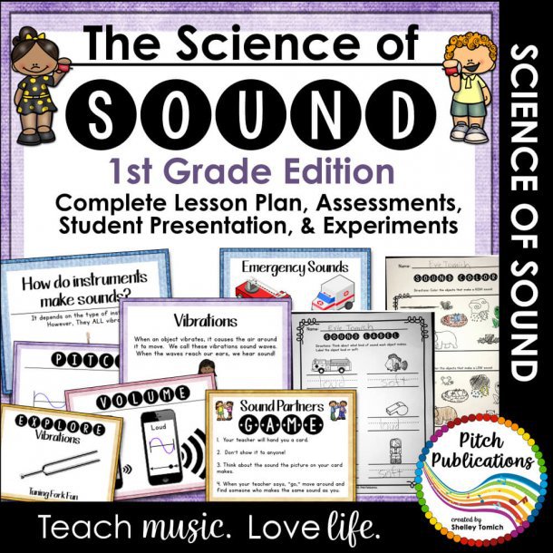 Science of Sound Unit 1st: Lesson Plans, Experiments, & Assessment