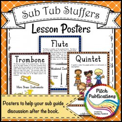 Music Sub Tub Stuffers: K-2 Substitute Plan - Zin! Zin! Zin! A Violin