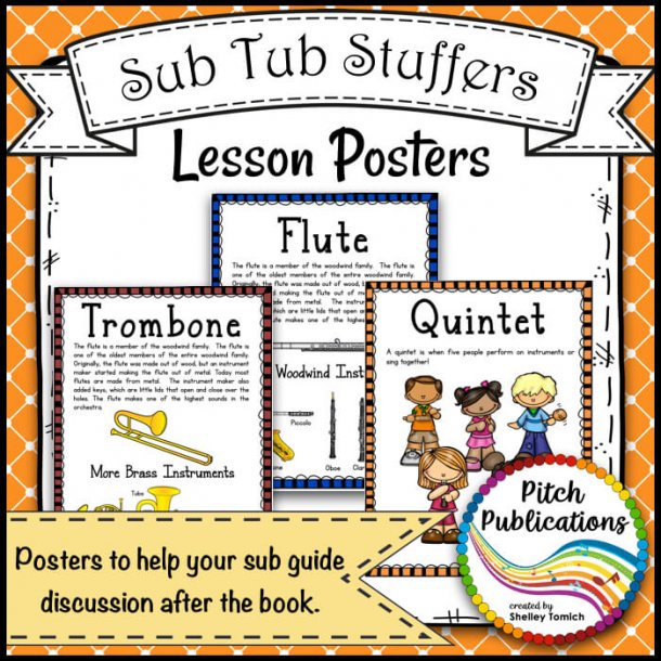 Music Sub Tub Stuffers: K-2 Substitute Plan - Zin! Zin! Zin! A Violin