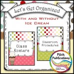 Let's Get Organized - SWEET SHOPPE - Music Binder Covers!