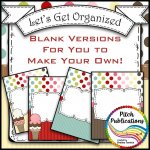 Let's Get Organized - SWEET SHOPPE - Music Binder Covers!