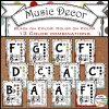 Alto Recorder Fingering Chart Posters v3 Holes - Sweet Shoppe