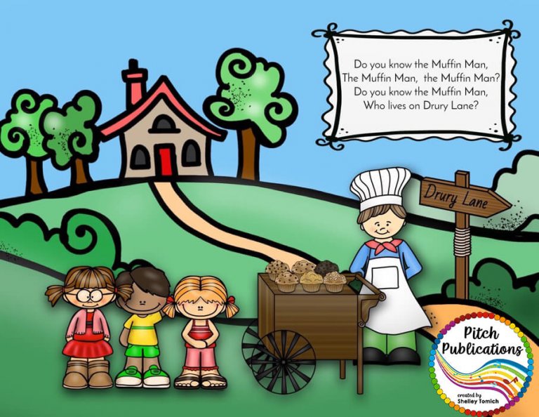 Storybook Series - The Muffin Man (2 versions of the baker) - Folk Song