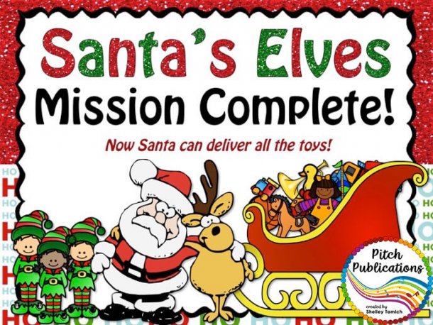 Christmas Vocal Explorations - Santa's Elves Create + Compose Your Own
