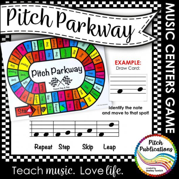 Music Centers: Pitch Parkway - Repeat, Step, Skip, Leap