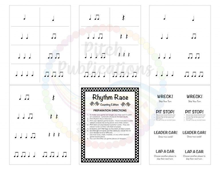 Music Centers: Rhythm Race Counting Level 1 - Rhythm Game