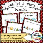 Music Sub Tub Stuffers: Guess the Christmas Song Emoji Game