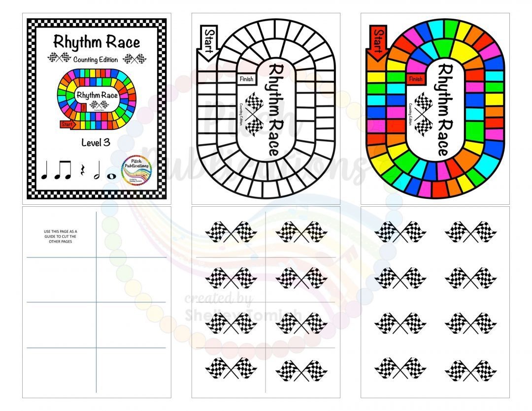 Music Centers: Rhythm Race Counting Edition Level 3 - Rhythm Game