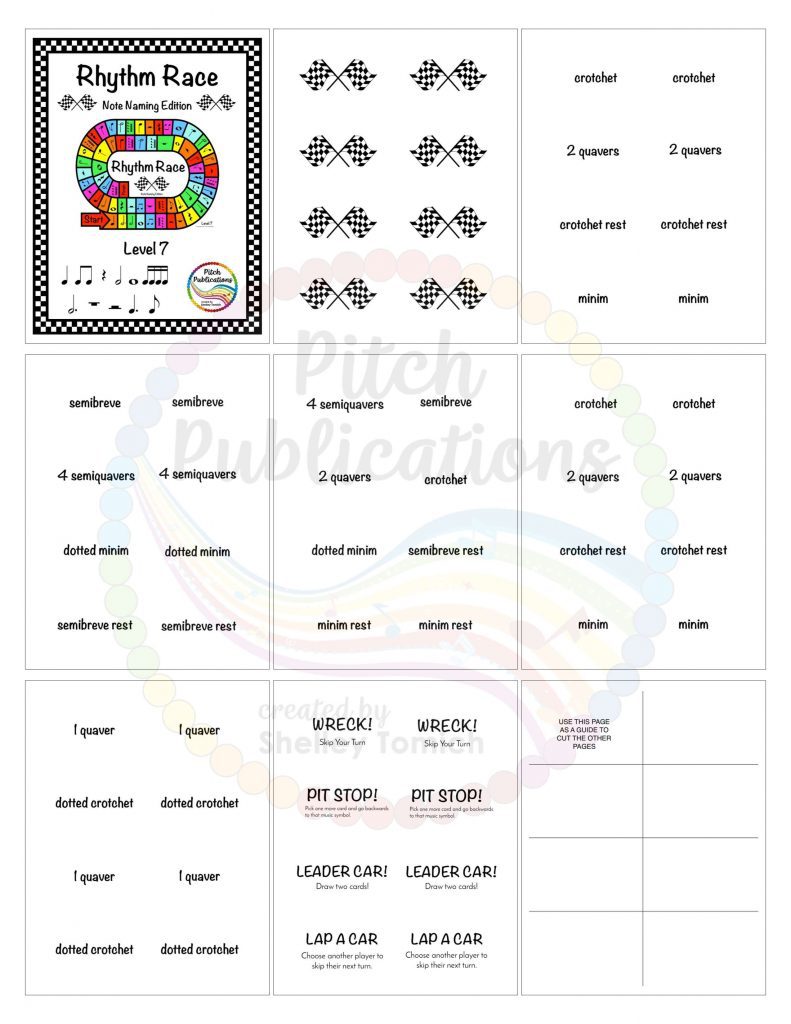Music Centers: Rhythm Race Note Naming Edition Level 7 - Rhythm Game