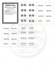 Music Centers: Rhythm Race Note Naming Edition Level 2 - Rhythm Game