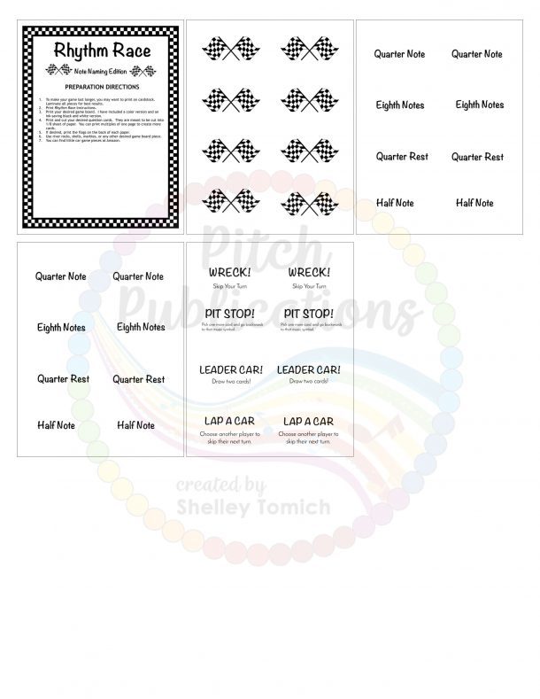 Music Centers: Rhythm Race Note Naming Edition Level 2 - Rhythm Game