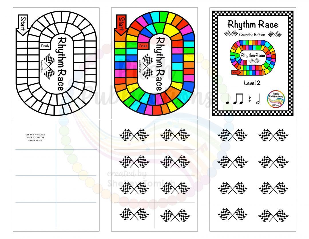 Music Centers: Rhythm Race Counting Edition Level 2 - Rhythm Game