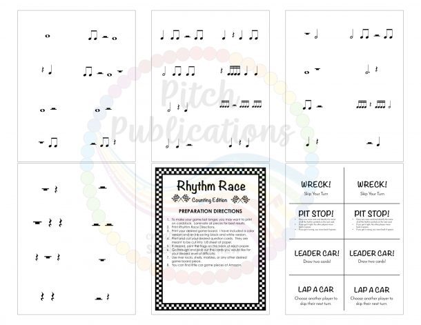 Music Centers: Rhythm Race Counting Edition Level 6 - Rhythm Game