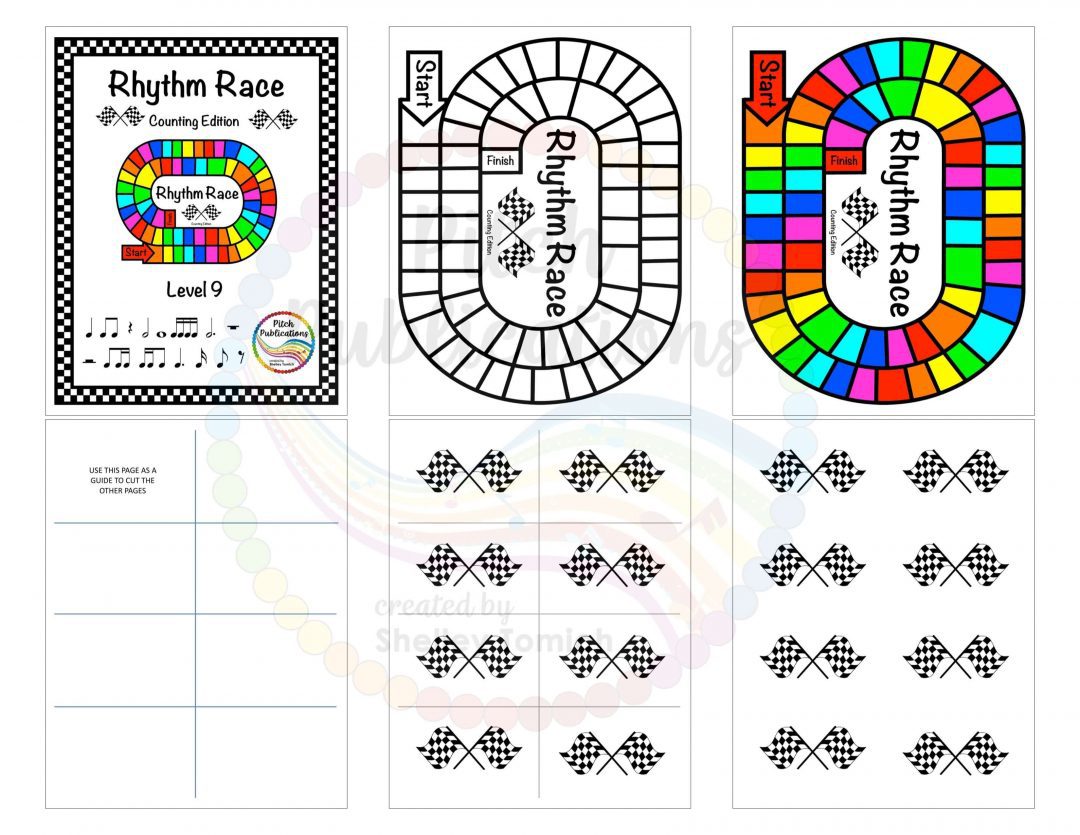 Music Centers: Rhythm Race Counting Edition Level 9 - Rhythm Game