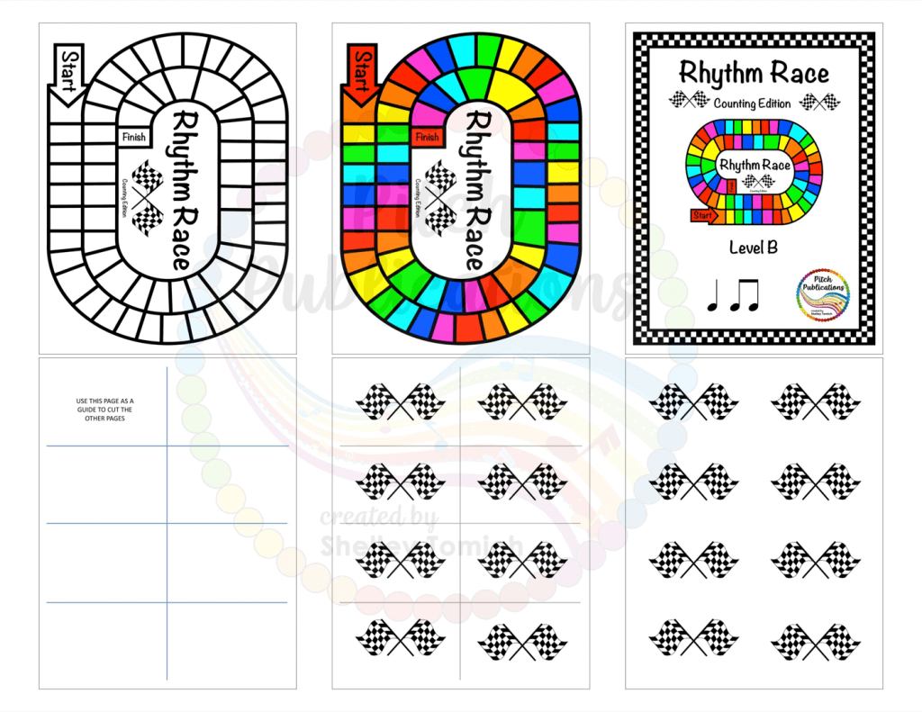 Music Centers: Rhythm Race Counting Level Beginner - Rhythm Game and ...