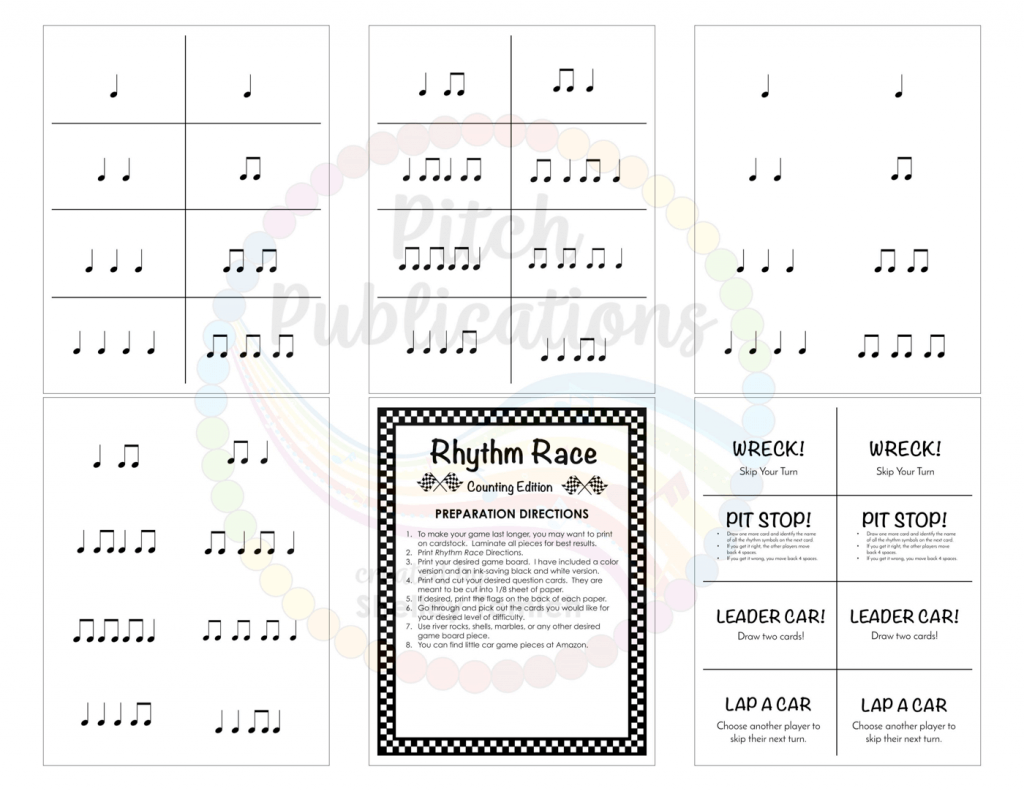 Music Centers: Rhythm Race Counting Level Beginner - Rhythm Game and ...