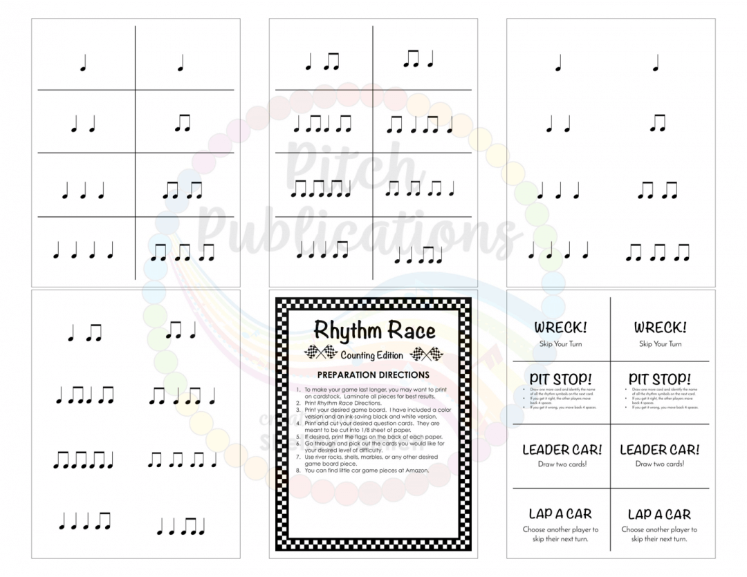 Music Centers: Rhythm Race Counting Level Beginner - Rhythm Game and ...