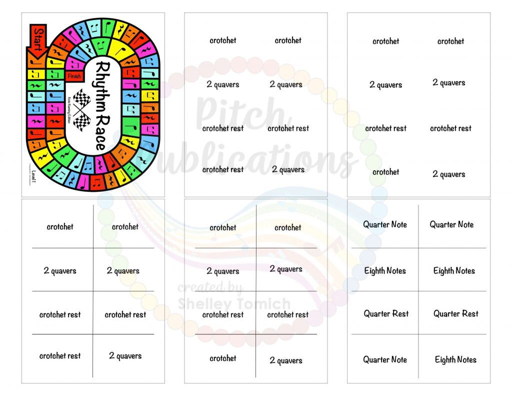 Music Centers: Rhythm Race Note Naming Edition Level 1 - Rhythm Game