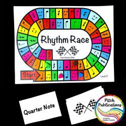 Music Centers: Rhythm Race Note Naming Edition Level 2 - Rhythm Game
