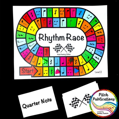 Music Centers: Rhythm Race Note Naming Edition Level 2 - Rhythm Game