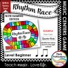 Music Centers: Rhythm Race Note Naming Edition Level Beginner - Rhythm Game