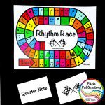 Music Centers: Rhythm Race Note Naming Edition Level Beginner - Rhythm Game