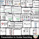 Bass Clef - Reading Music -PowerPoint Presentation & Exit Ticket-Lesson ...