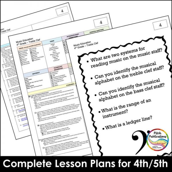 Bass Clef - Reading Music -PowerPoint Presentation & Exit Ticket-Lesson ...