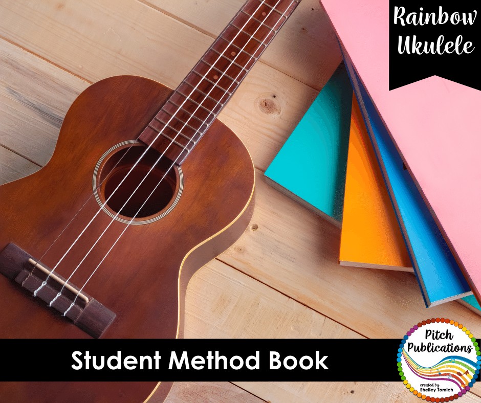 Rainbow Ukulele Student Method Book **Hardcopy - Printed**