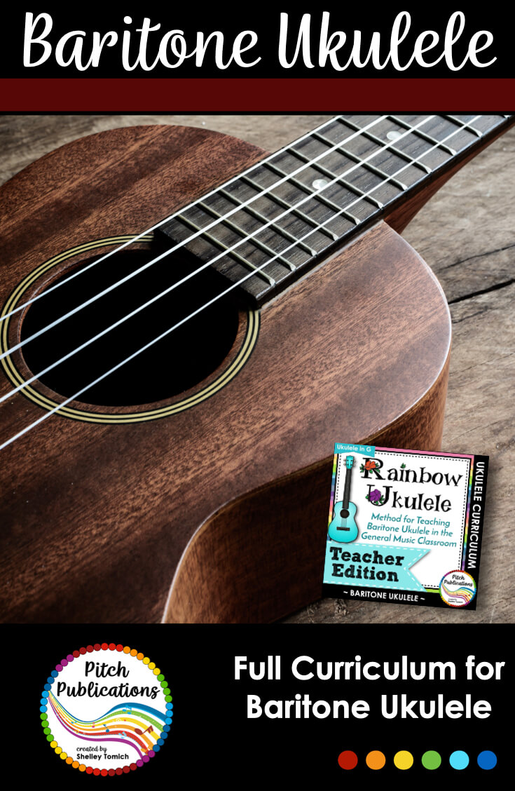Rainbow Ukulele Teacher Pack - Baritone Ukulele Curriculum