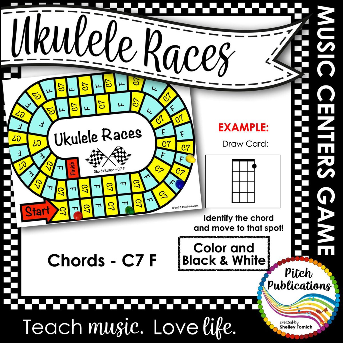 Ukulele Activities Megabundle for Centers, Subplans, Early Finishers